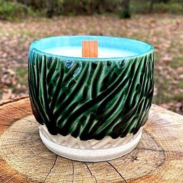 Ceramic Candle - Etsy