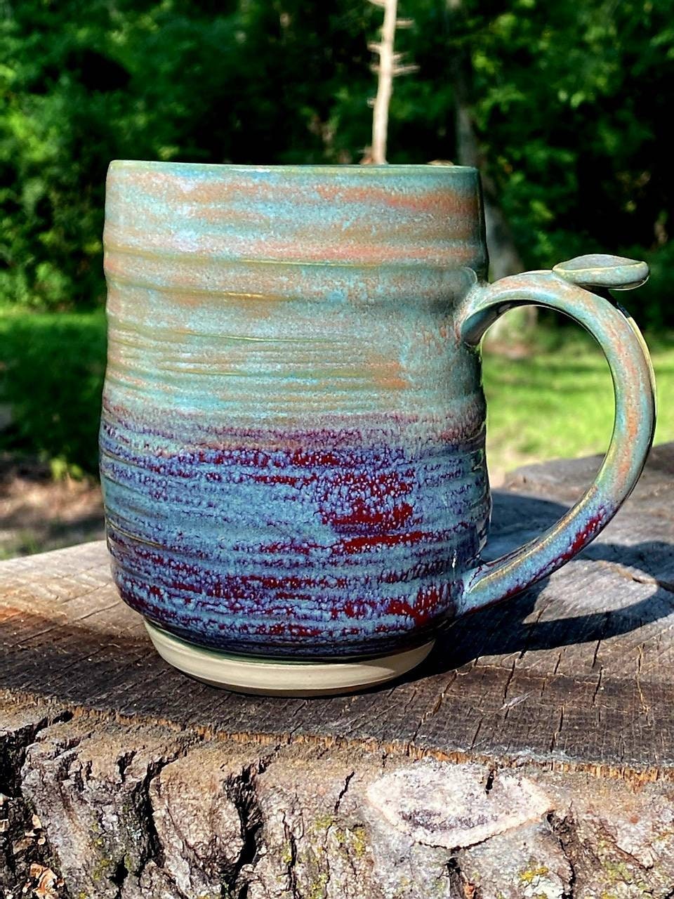 Handmade Stoneware Coffee Mugs
