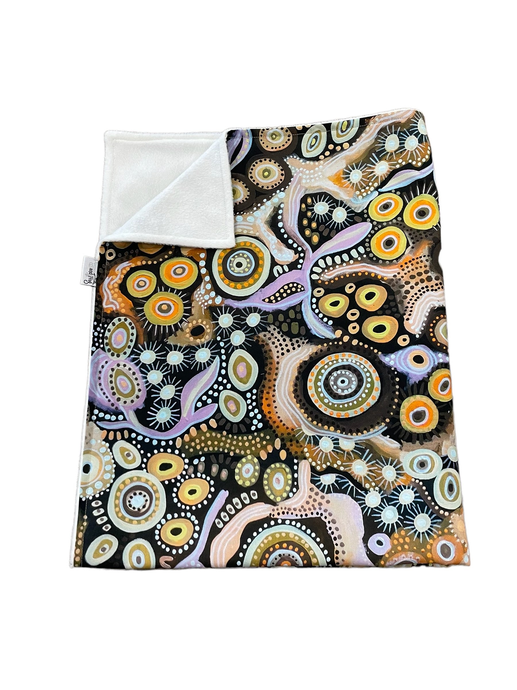 Pram Bassinet Blanket Indigenous Aboriginal Australian Medicine Country ...