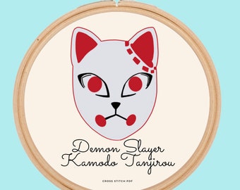 Demon Cross Stitch | Etsy