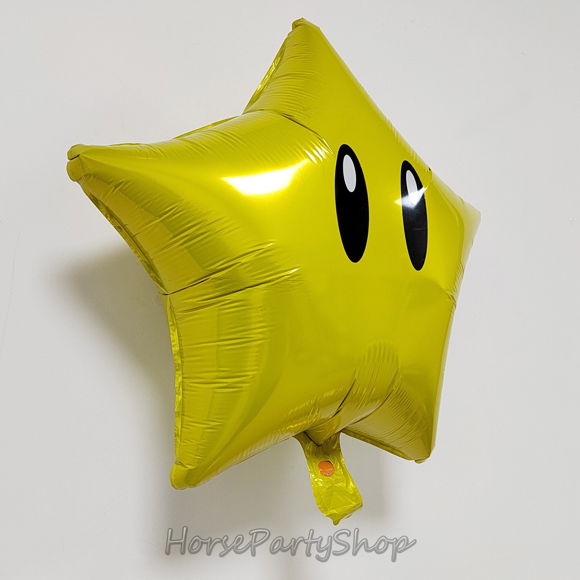 Yellow Star Balloon With Eyes, 18-inch Birthday Party Balloon 2pcs - Etsy