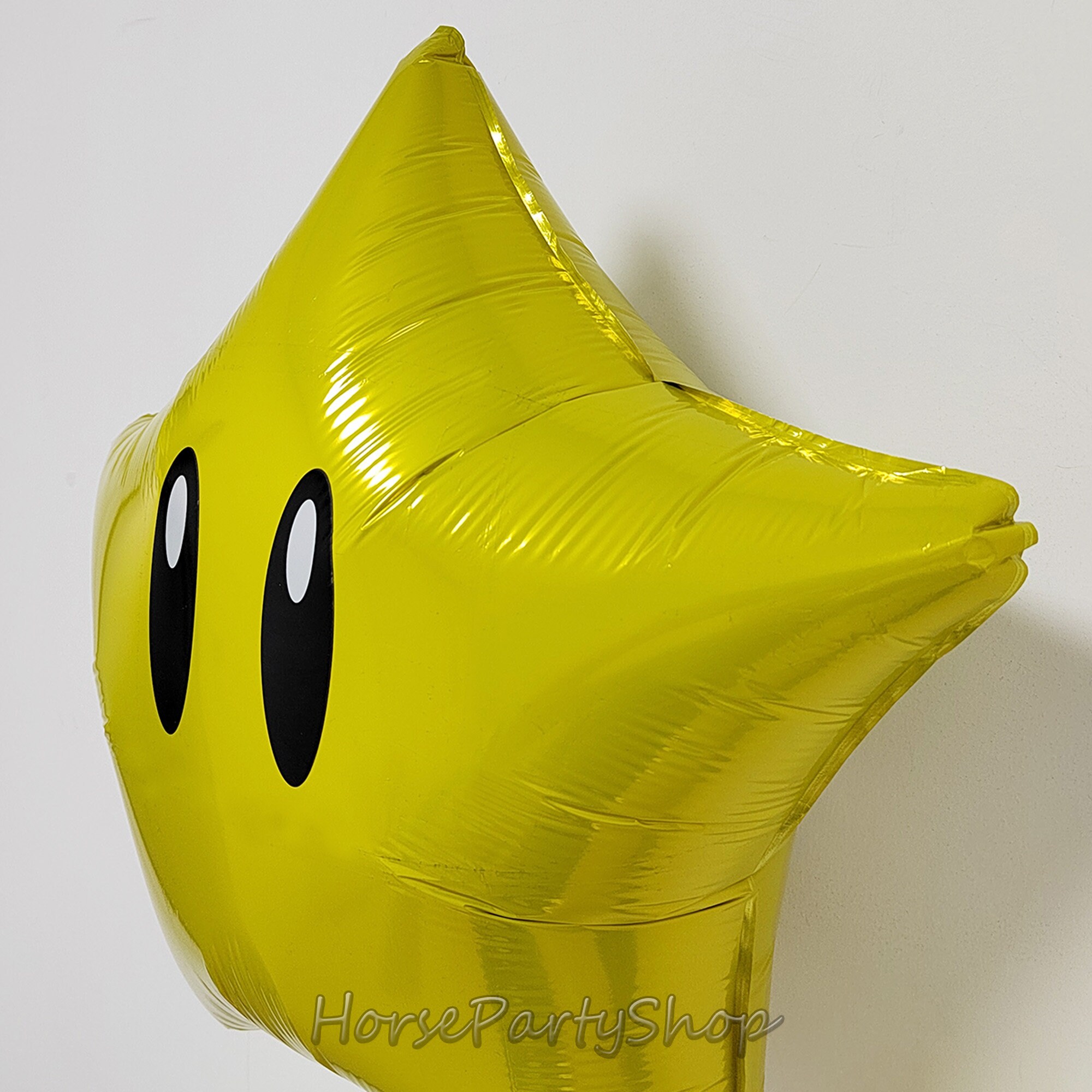 Yellow Star Balloon With Eyes, 18-inch Birthday Party Balloon 2pcs - Etsy
