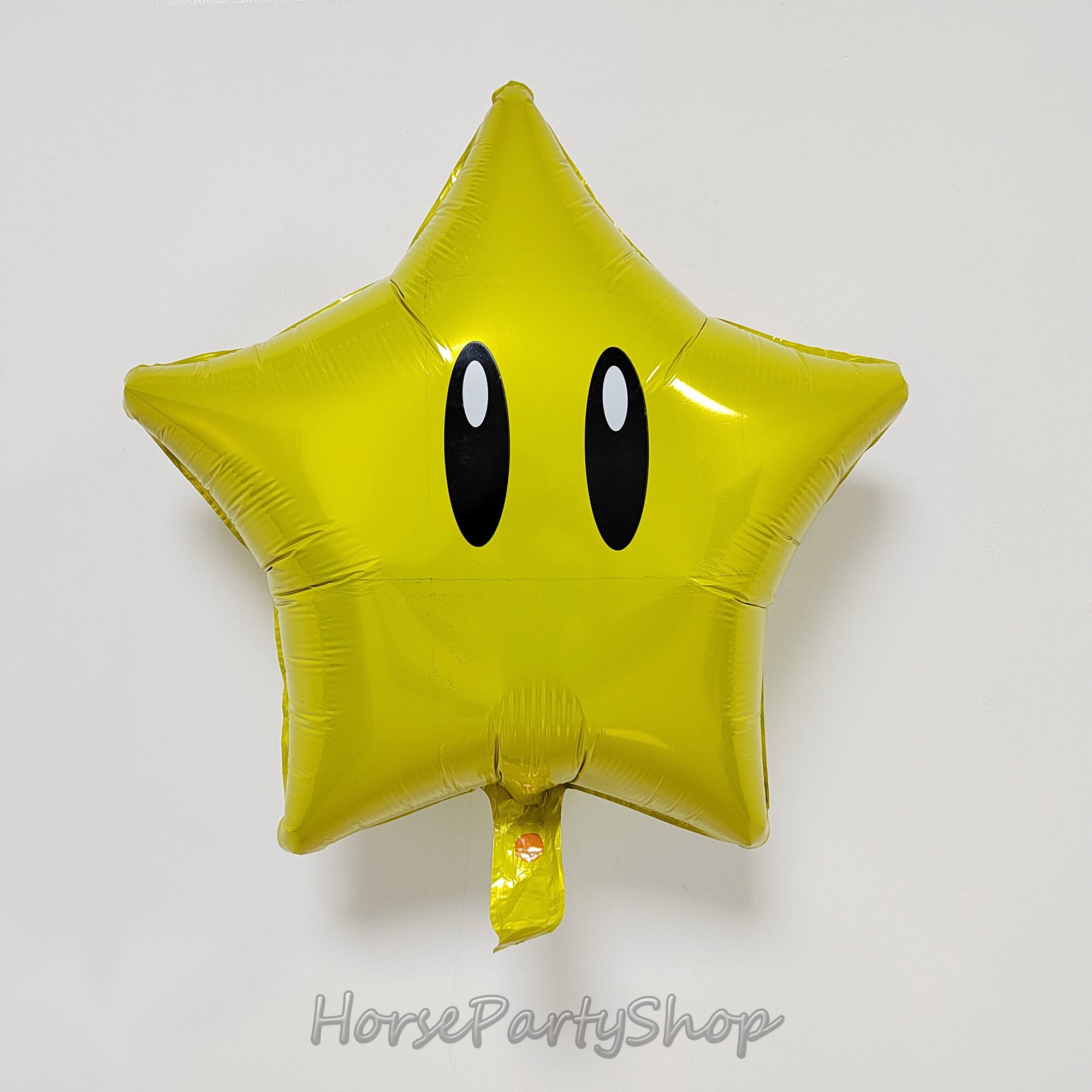 Yellow Star Balloon With Eyes, 18-inch Birthday Party Balloon 2pcs - Etsy