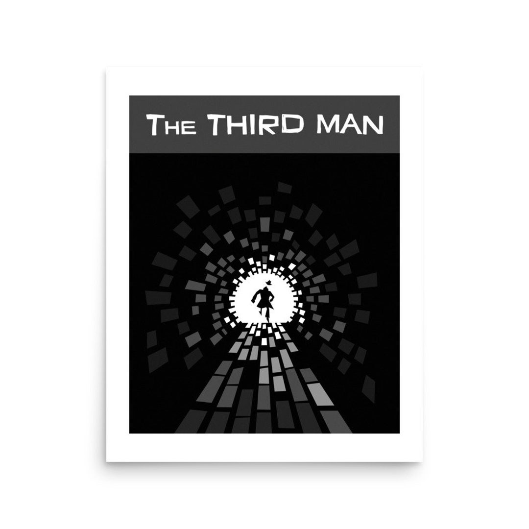 The THIRD MAN Poster | Orson Welles | Joseph Cotton | Film Noir - Etsy