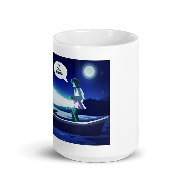 I'M OLD GREGG Mighty Boosh White Glossy Mug - Etsy