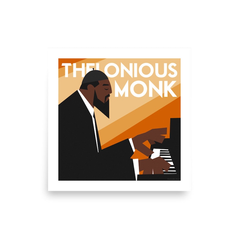 THELONIUS MONK Poster - Etsy