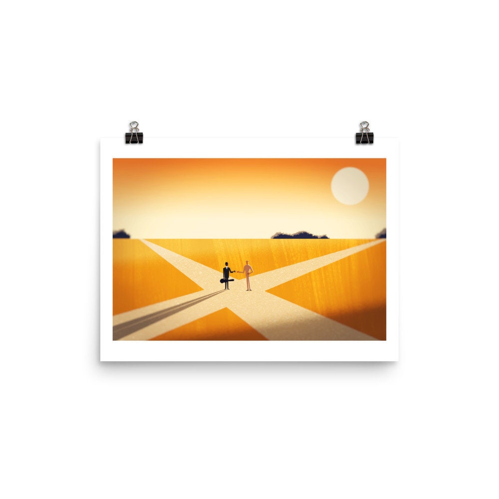 CROSSROADS Poster Print Robert Johnson - Etsy