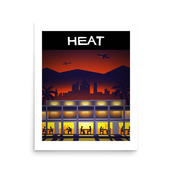 Heat Deniro and Pacino - Etsy