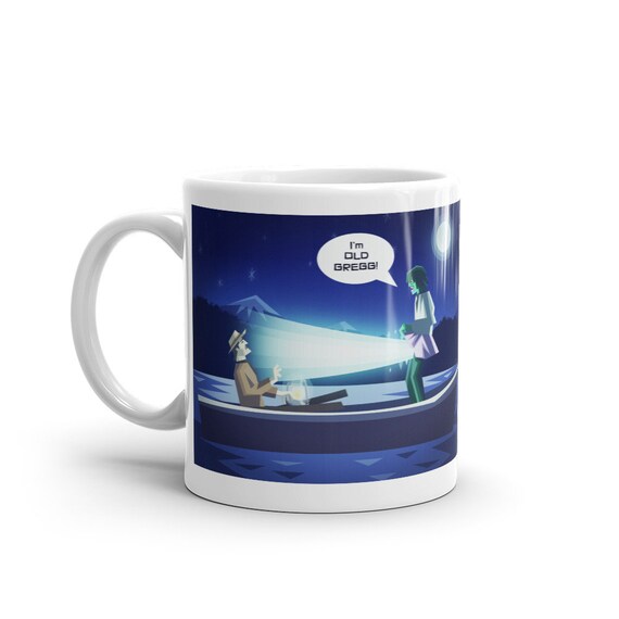 I'M OLD GREGG Mighty Boosh White Glossy Mug - Etsy