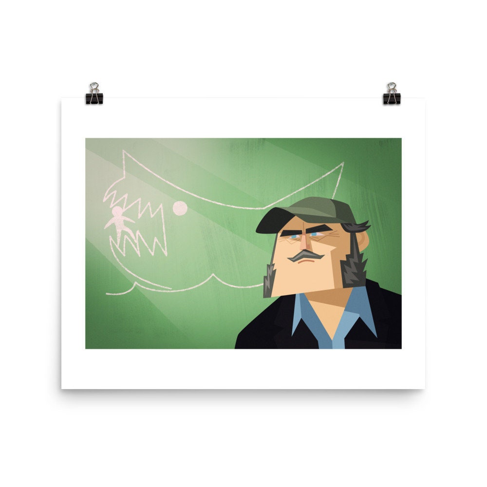 JAWS | QUINT Poster - Etsy