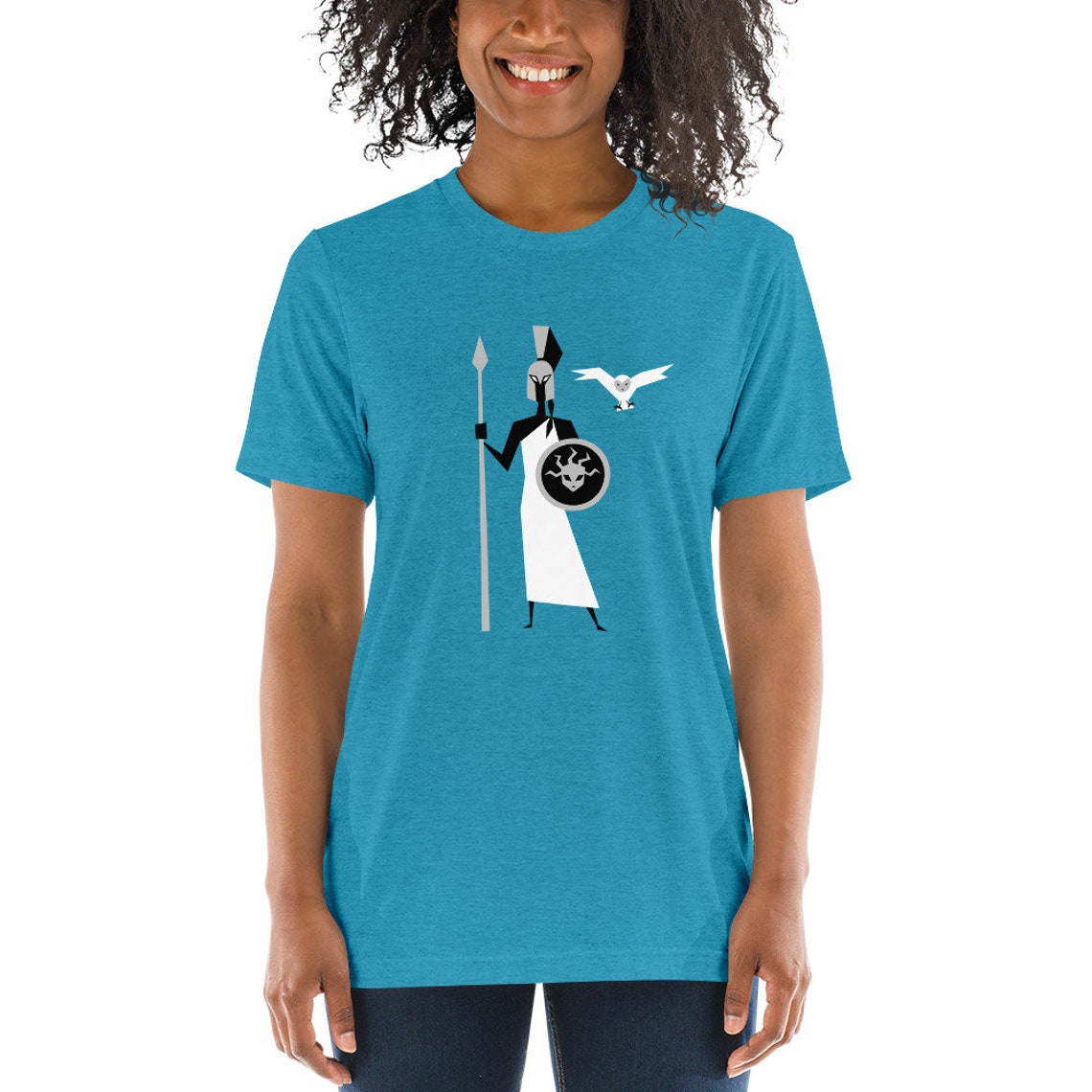 Athena Short Sleeve T Shirt Etsy