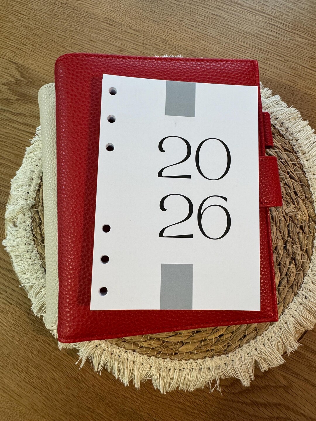 Kalender-set: Kalender Einlagen 2026 Und A6 Premium Ringbuch - Etsy