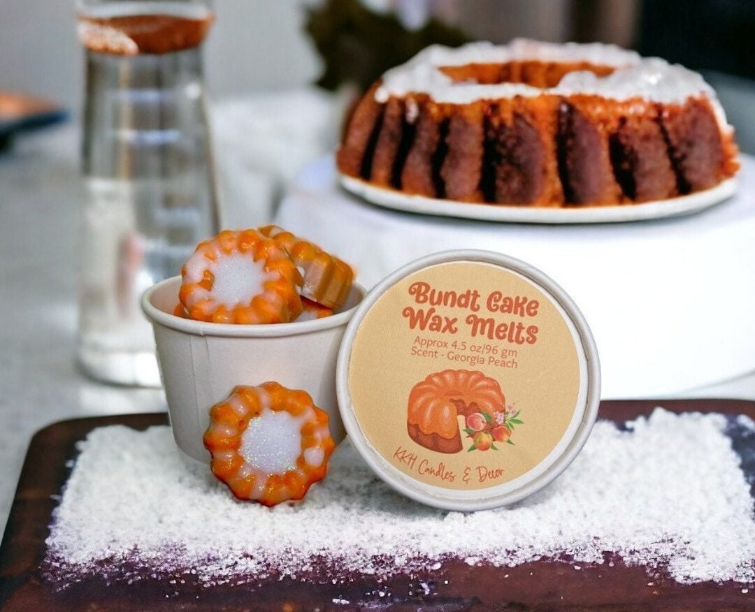 Bundt Cake Wax Melts | Wax Embed | Fake Food | Wax Melts | Wax Snap ...