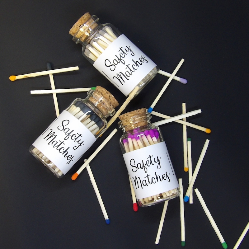 Colored Matches - Etsy