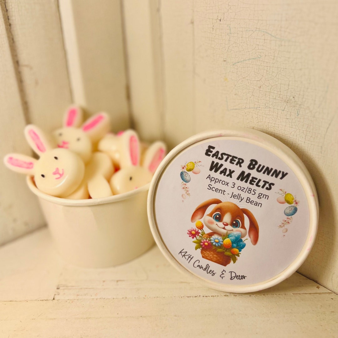 Bunny Faces and Bunny Butts Wax Melts Wax Embed Wax Melts Easter Melt ...