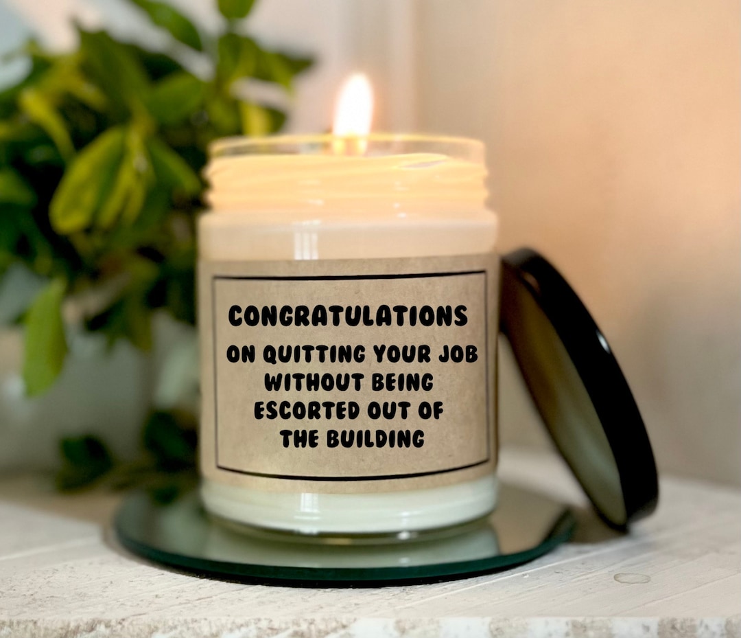 Congratulations on Quitting Your Funny Coworker Gift Retirement Gift ...
