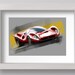Ferrari P4 Car Digital Art Drawing Print - Etsy