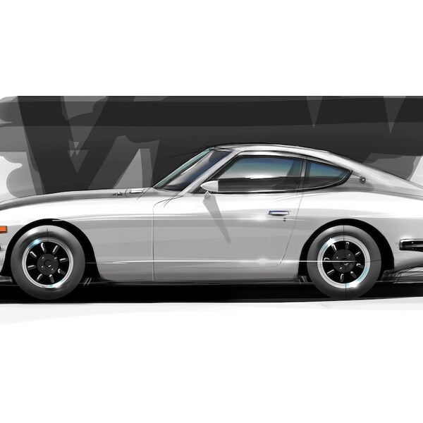 Datsun 240z Art - Etsy
