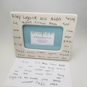 Teacher Gift / Class Photo Frame / Teacher Appreciation / Class Gift ...