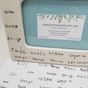 Teacher Gift / Class Photo Frame / Teacher Appreciation / Class Gift ...