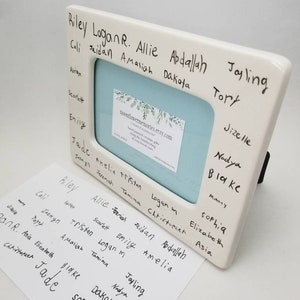 Teacher Gift / Class Photo Frame / Teacher Appreciation / Class Gift ...