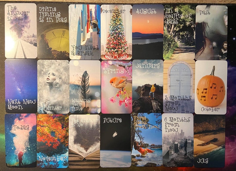 Timing Oracle Deck - Etsy