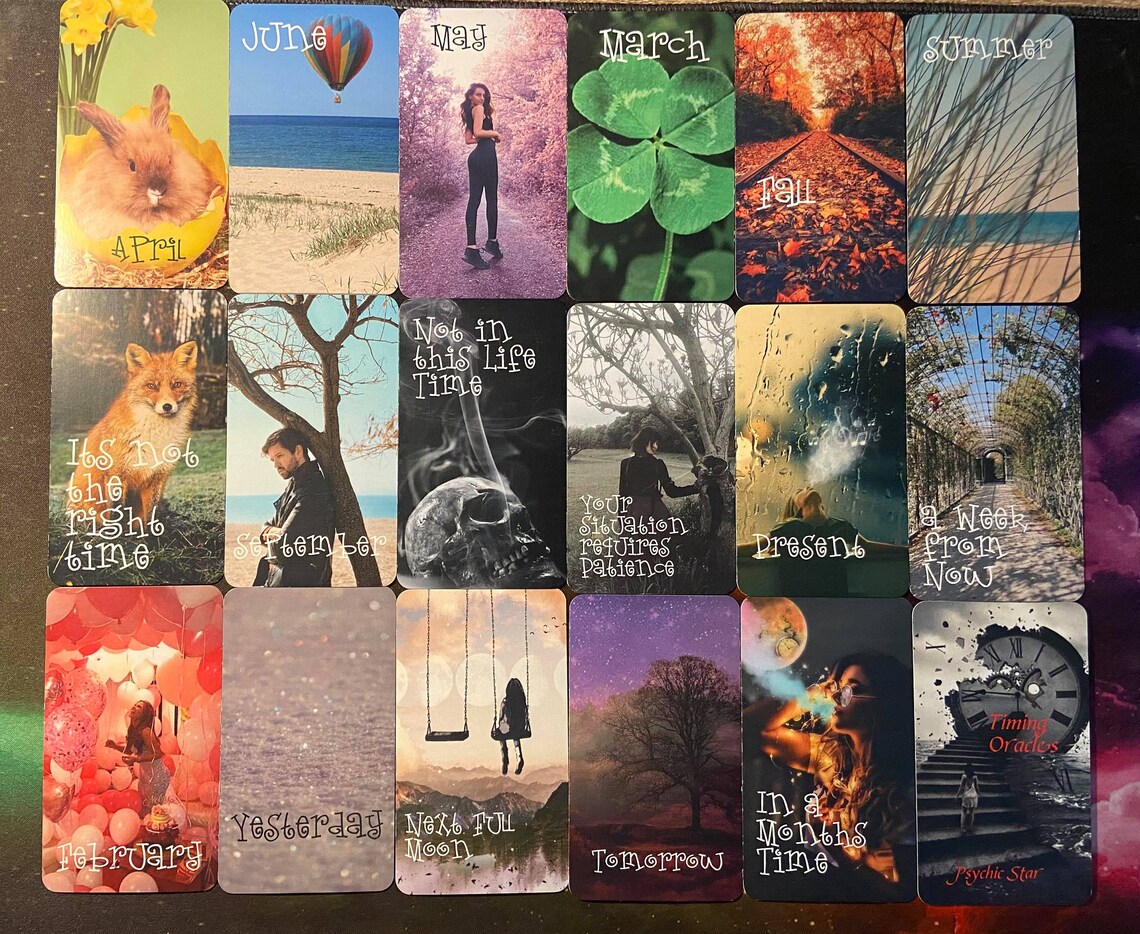 Timing Oracle Deck | Etsy