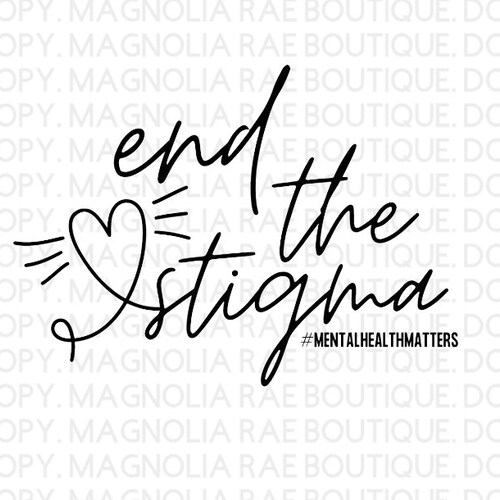 Mental Health Matters Rainbow Svg File Mental Health Cut Etsy Canada