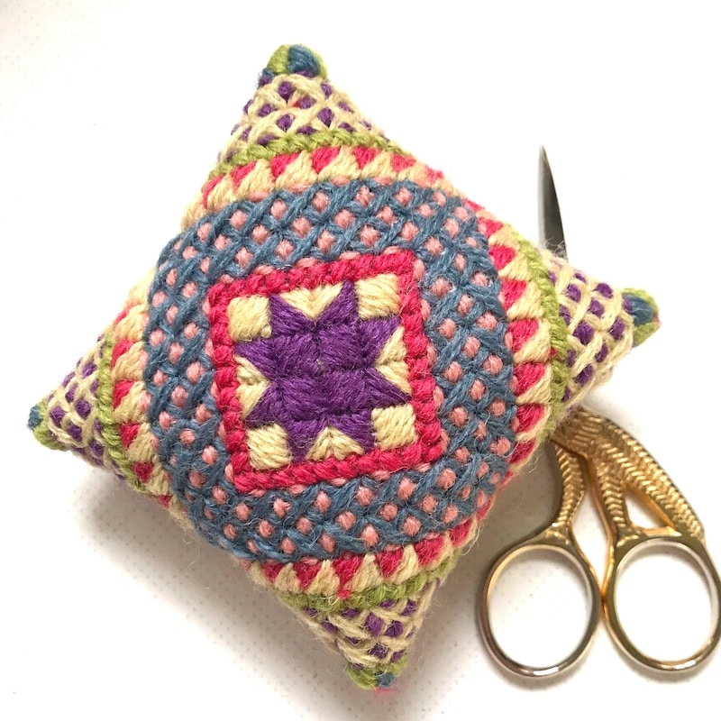 Crewel Kit Pincushion - Etsy