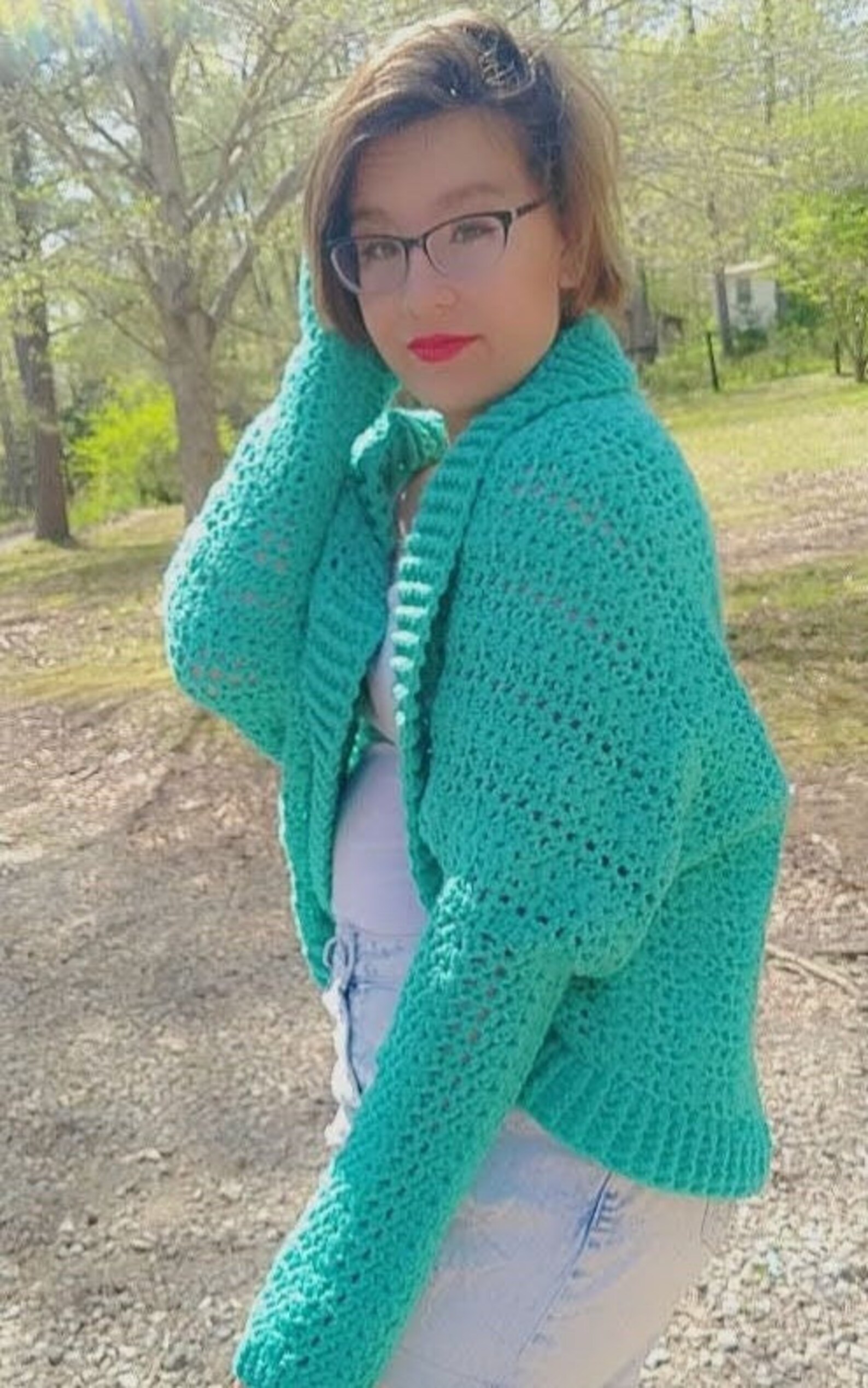 Summer Waves Cocoon Cardigan Crochet Pattern - Etsy