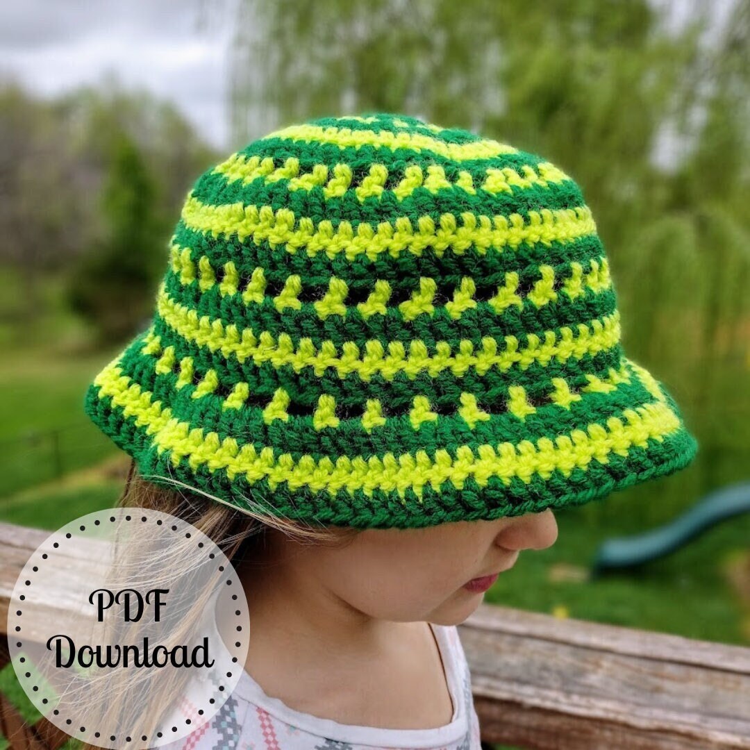 Bucket Hat Crochet Pattern - Etsy