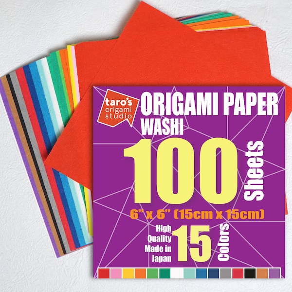 Origami Paper 15cm - Etsy
