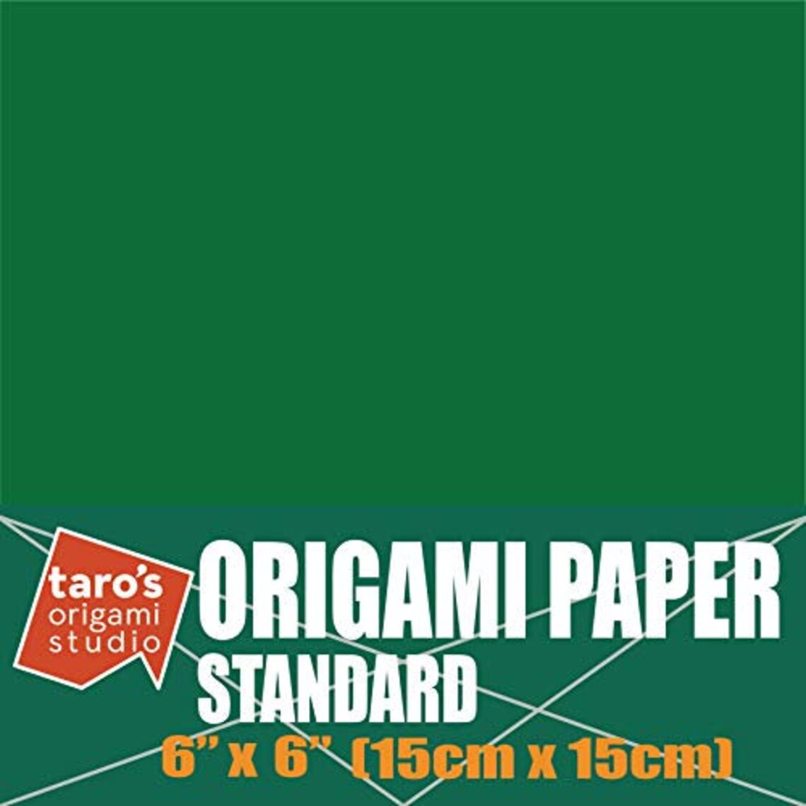 Standard 6 Inch One Sided Single Color (dark Green) 50 Sheets (all Same ...