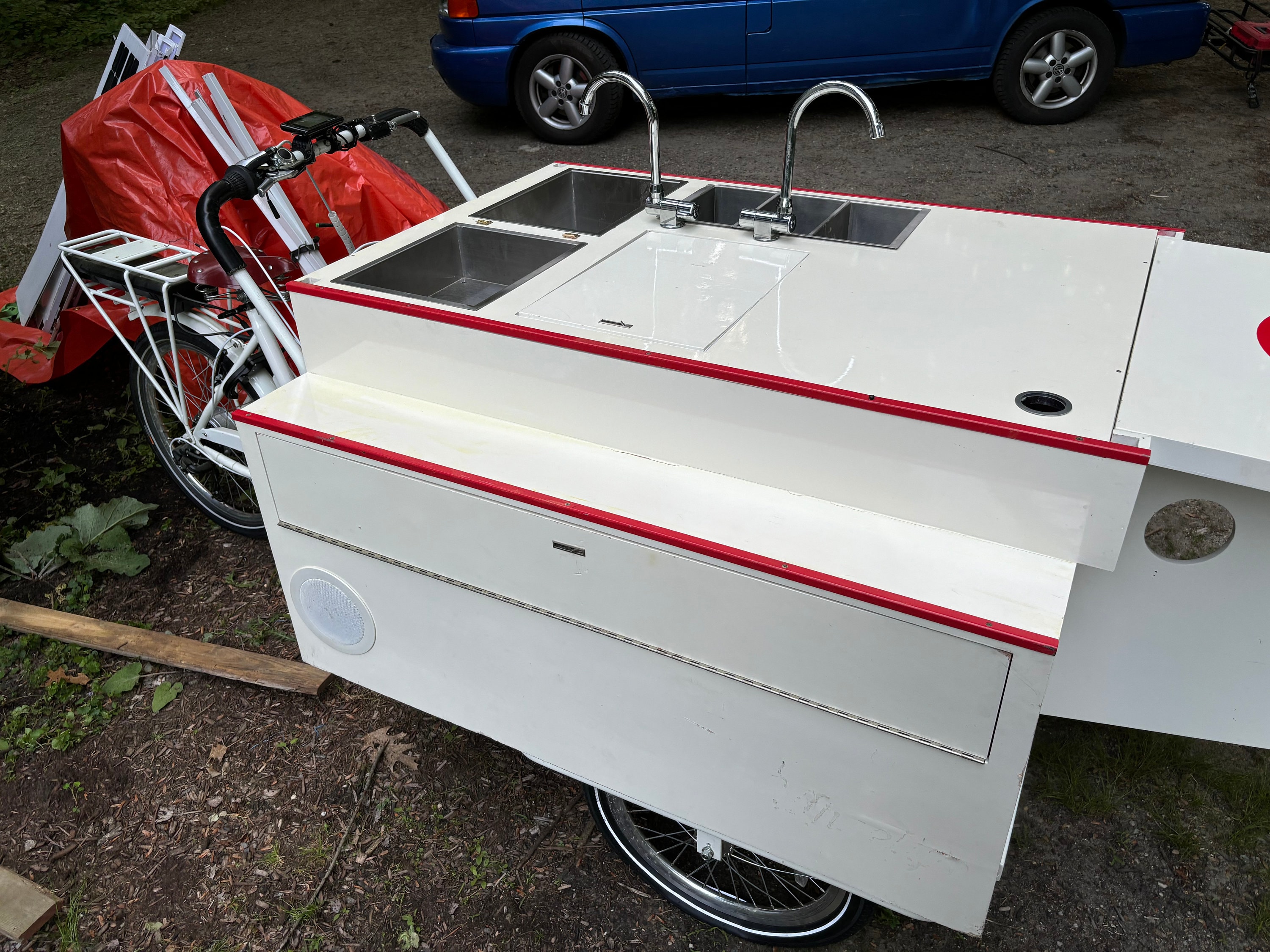 Coffee Food And/or Beverage Trike/cart Solar Powered - Etsy