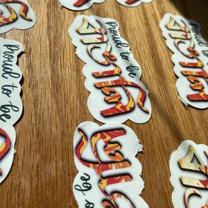 Proud to Be Bengali/bangali Sticker Bangla Language Sticker ...