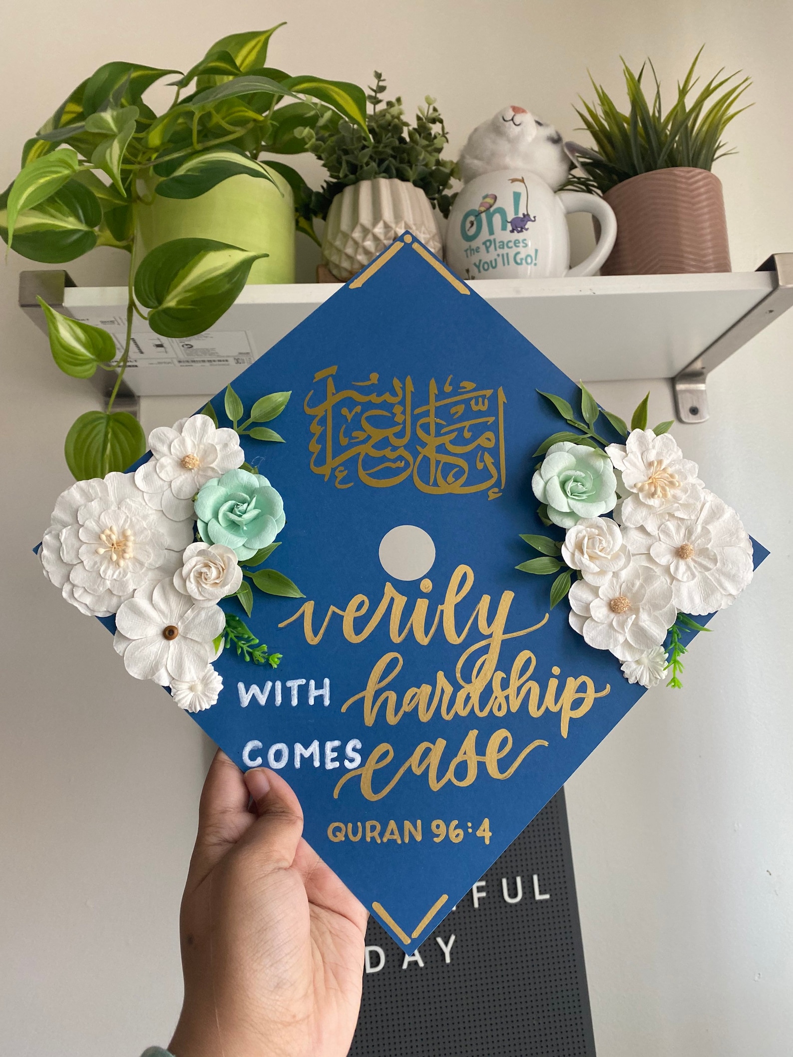 Custom Islamic Graduation Cap Hand Painted Cap 3D - Etsy