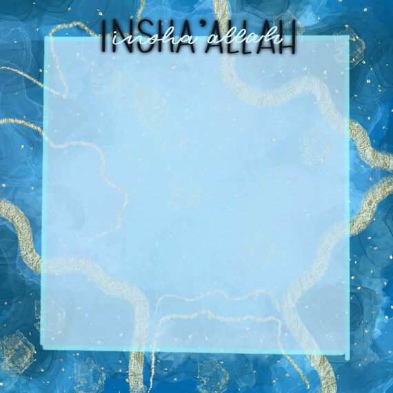 Islamic Inshaallah Hand-made Sticky Notes 2 Pack /modern - Etsy