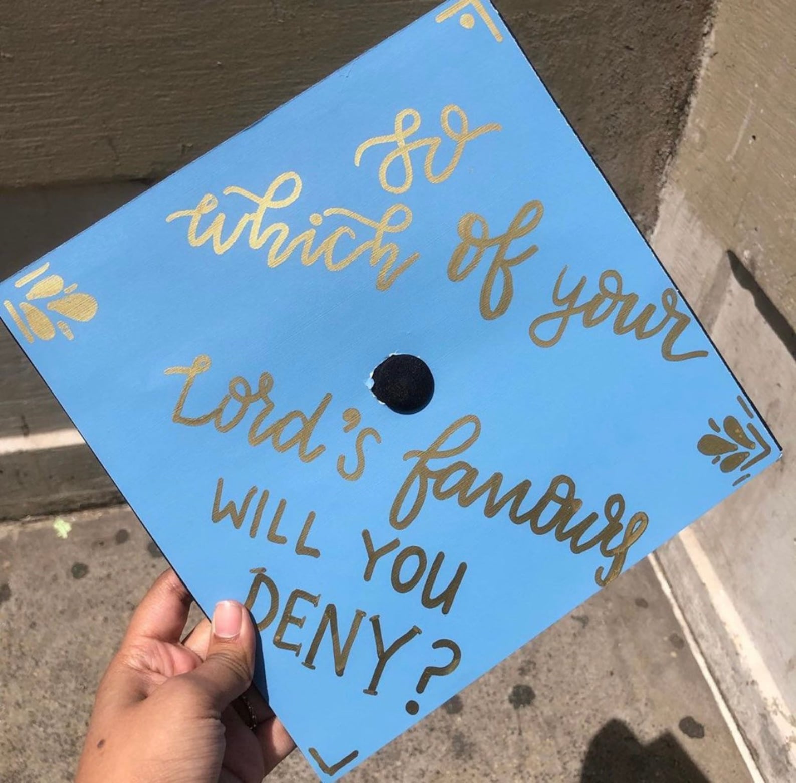 Custom Graduation Cap Hand Painted Cap 3D Highschool | Etsy