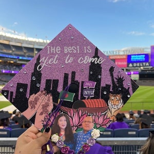 Custom Hijabi Muslim Graduation Cap - Hand Painted Cap - 3D ...
