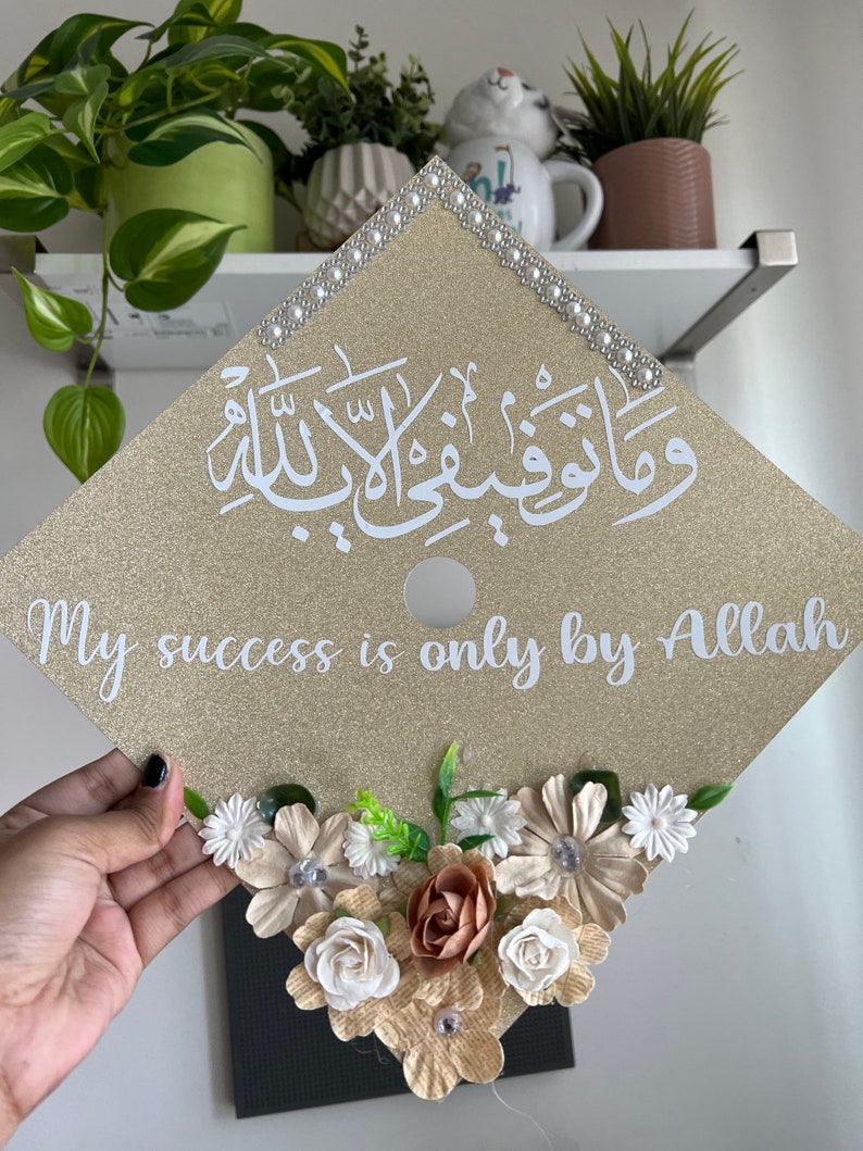 Custom Islamic Graduation Cap Hand Painted Cap 3D - Etsy