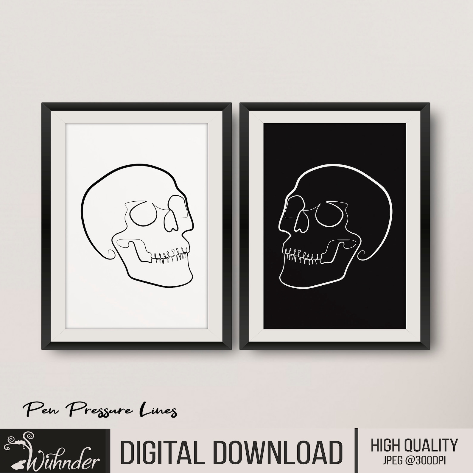 Abstract Skull Line Art Skull Skull Skull Print Skull - Etsy