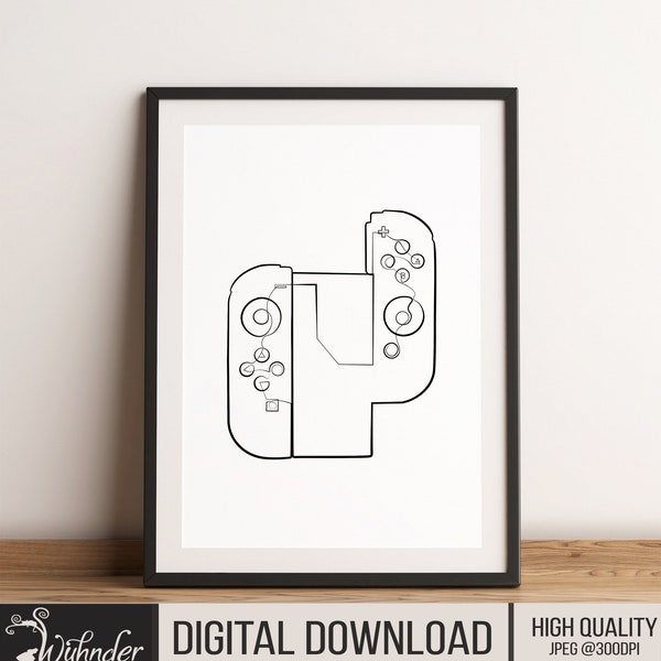 Gamer Print - Etsy