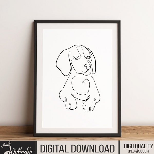 Beagle Art Print - Etsy