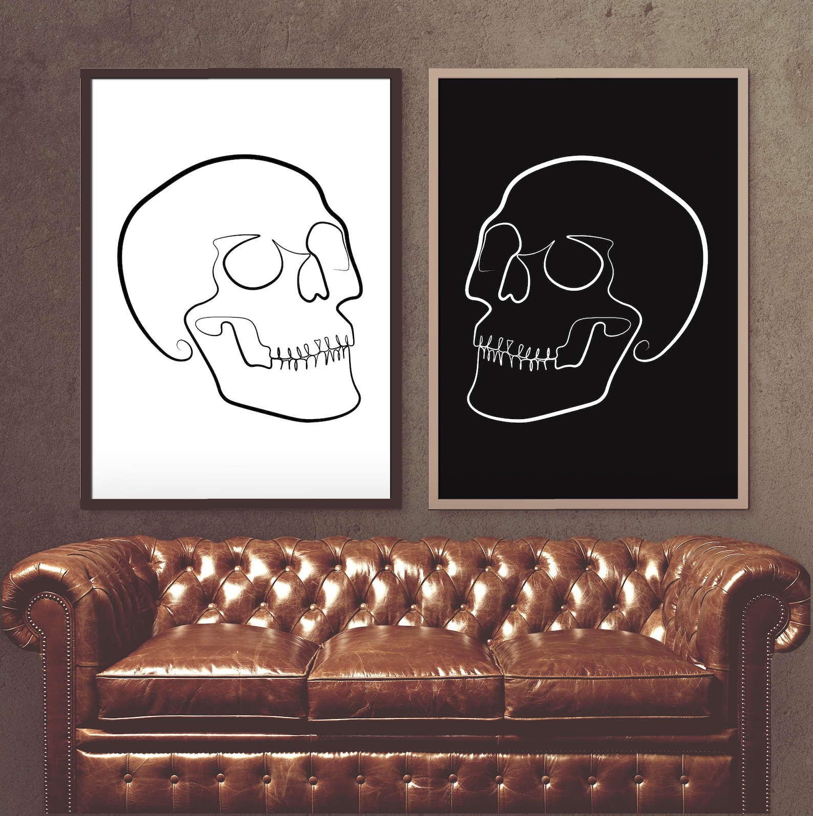 Abstract Skull Line Art Skull Skull Skull Print Skull - Etsy