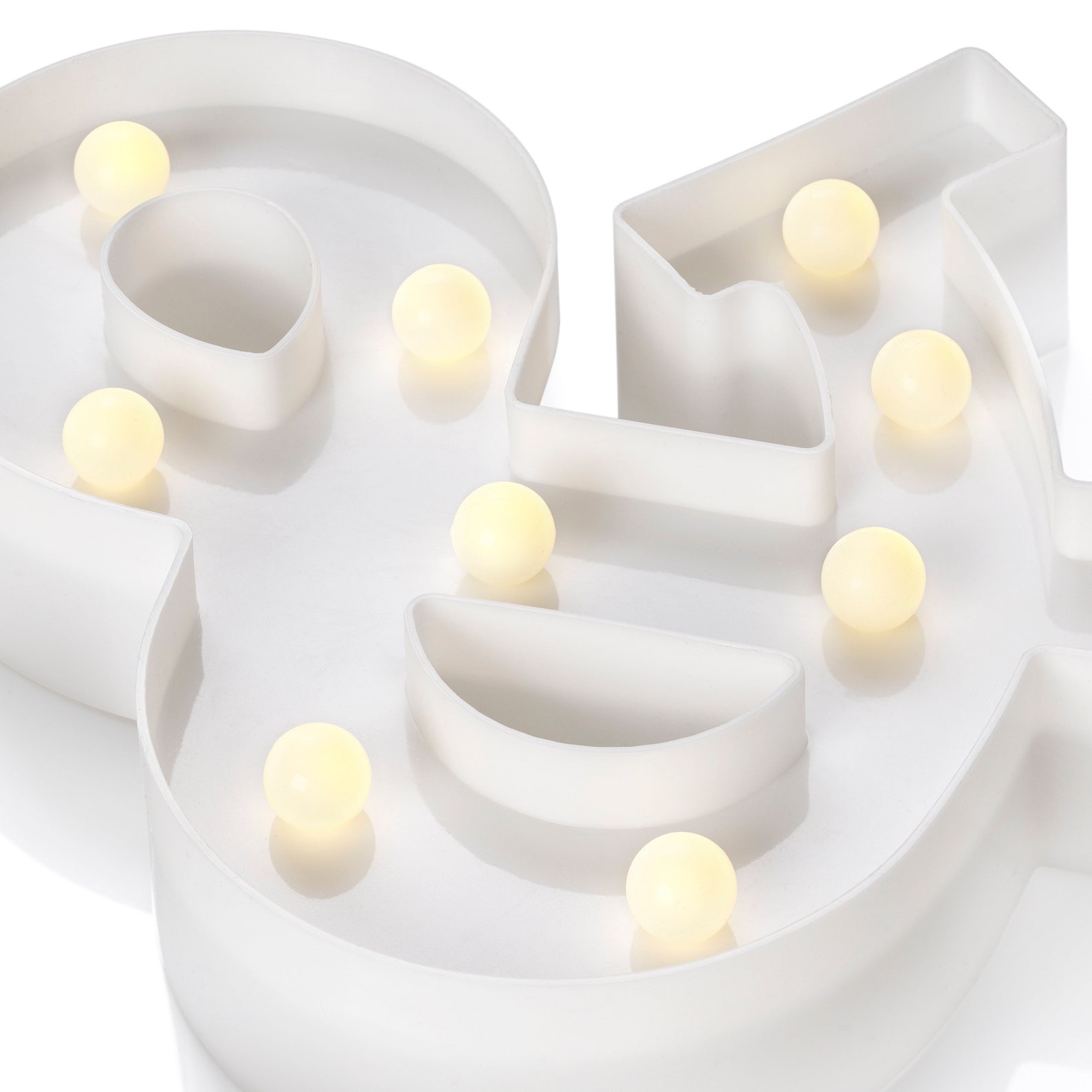 Auraglow LED Alphabet Light up Letters & Numbers - Etsy