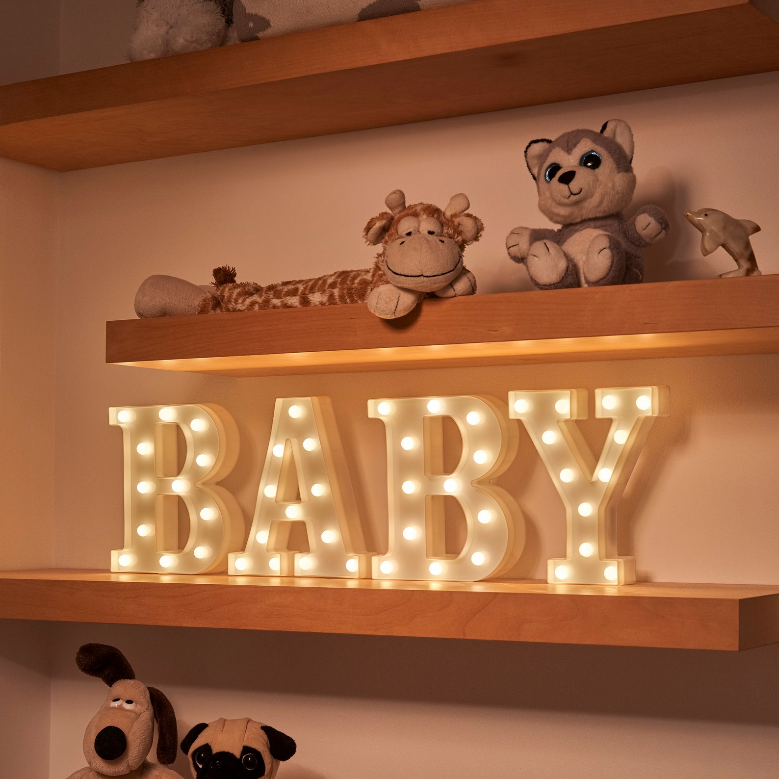 Auraglow LED Alphabet Light up Letters & Numbers - Etsy