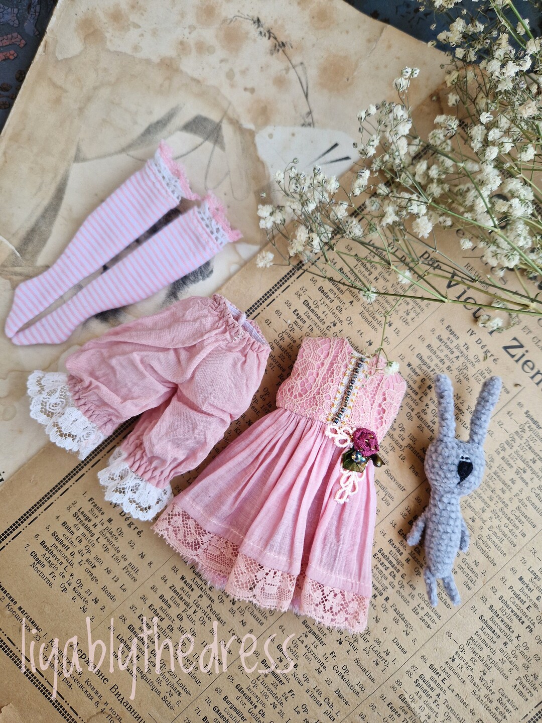 Blythe Doll/dress Blythe/dress Doll/dress Handmade/dolls/doll Clothes ...