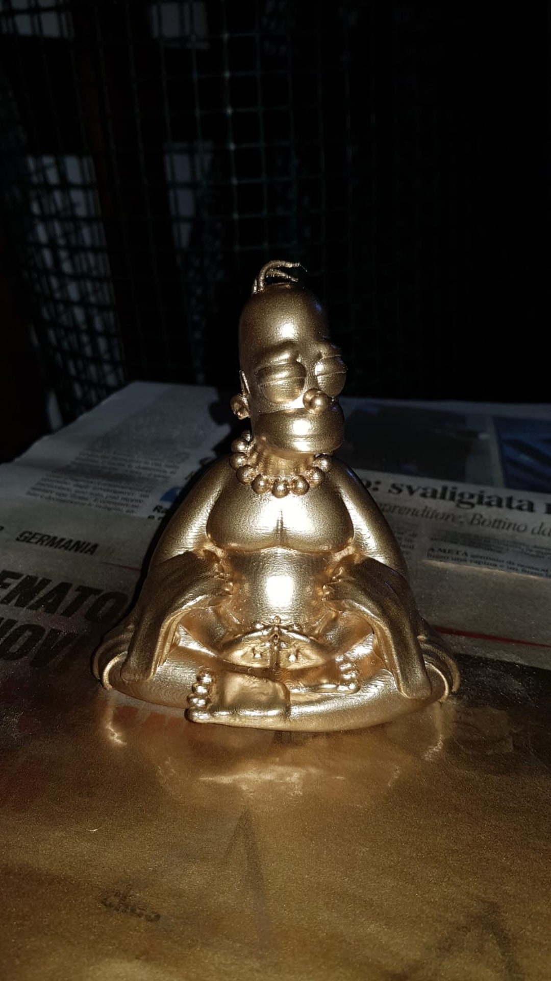 Homer Buddha Action Figure Custom - Etsy