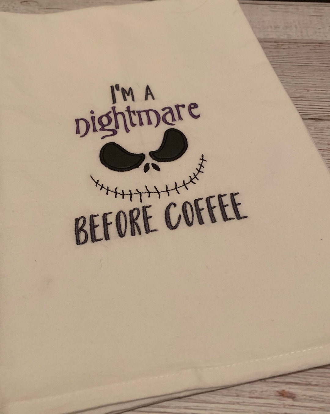 Nightmare Before Coffee - Etsy
