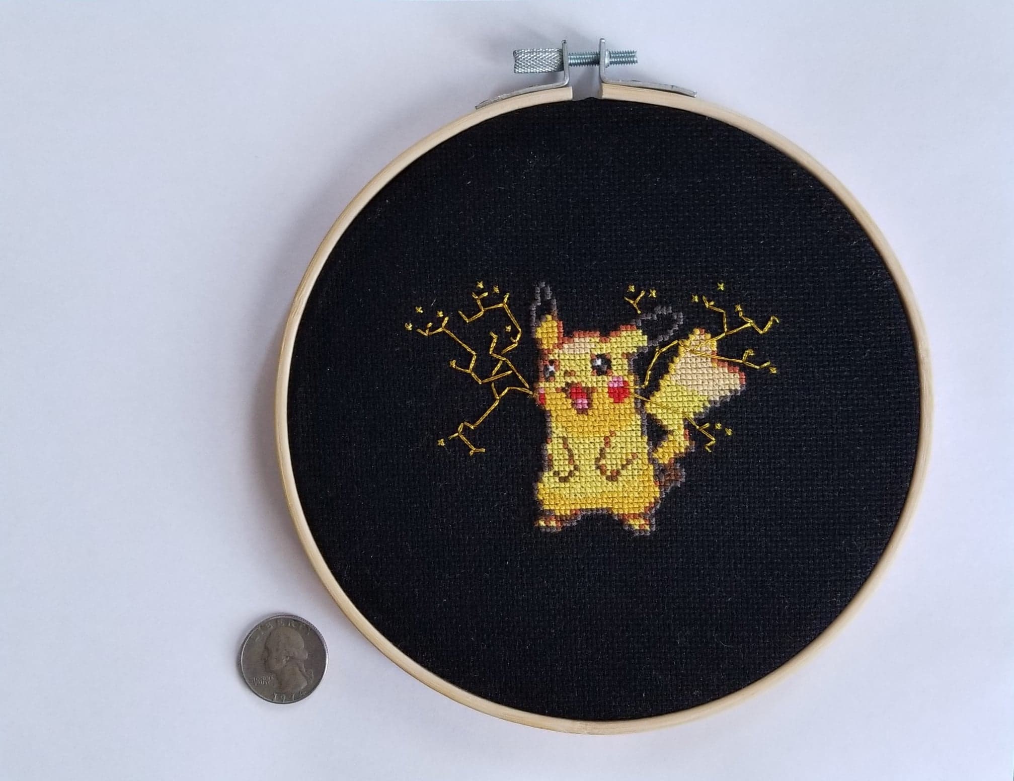 Pikachu Cross Stitch, Point De Croix, Pokemon Art - Etsy